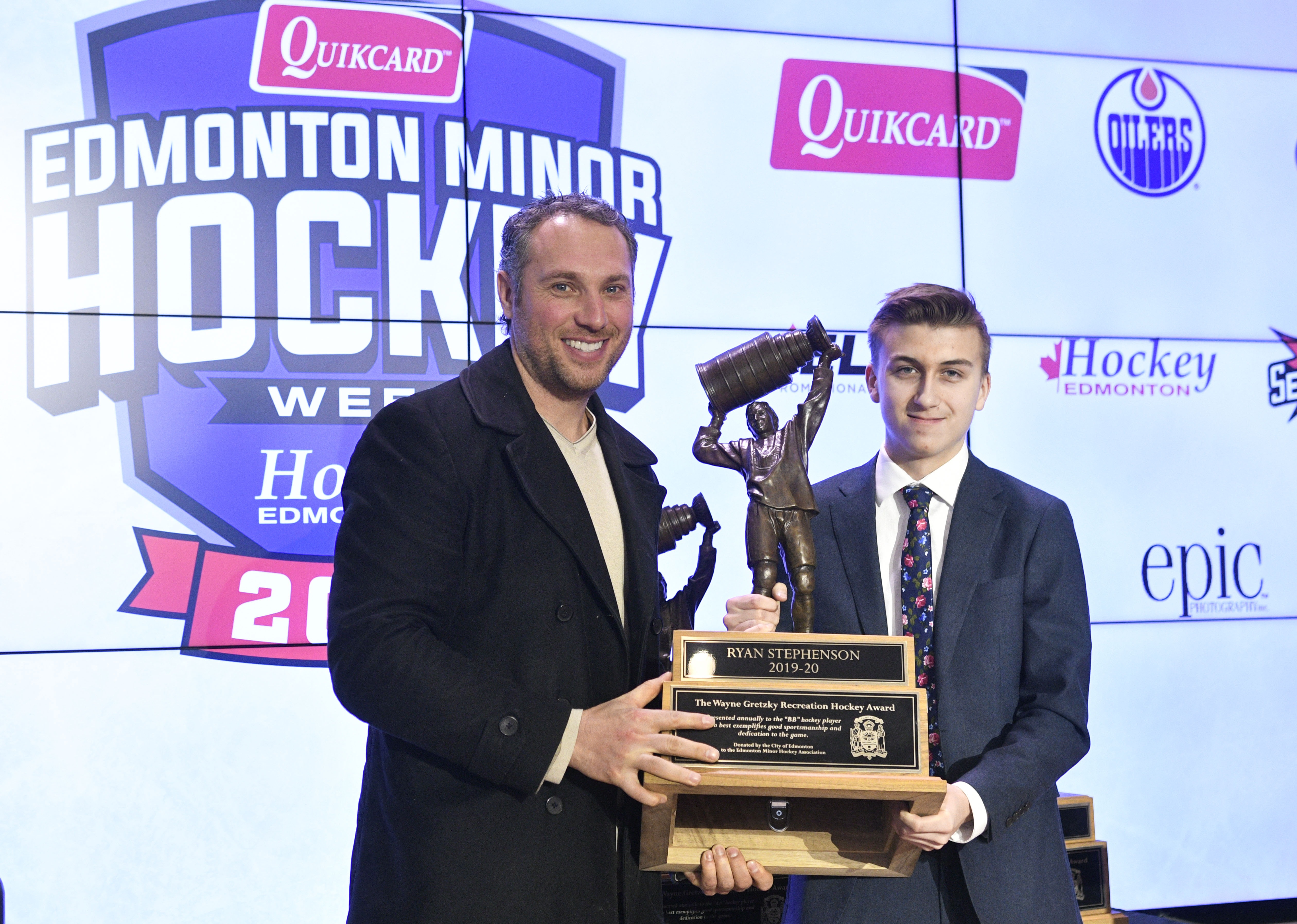 Quikcard Edmonton Minor Hockey Week : Website by RAMP InterActive